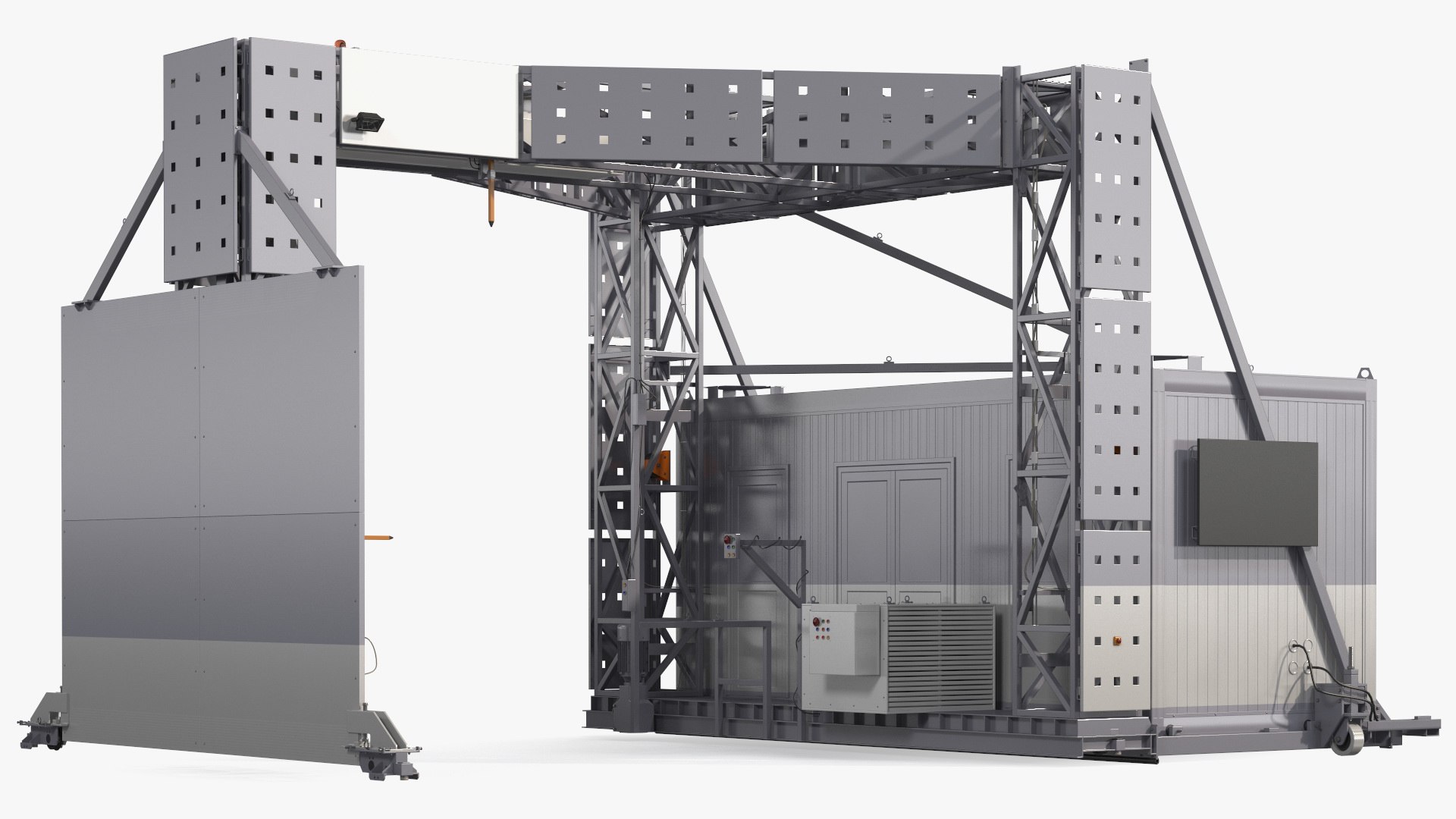 3D XRay Freight Scanner - TurboSquid 1736781