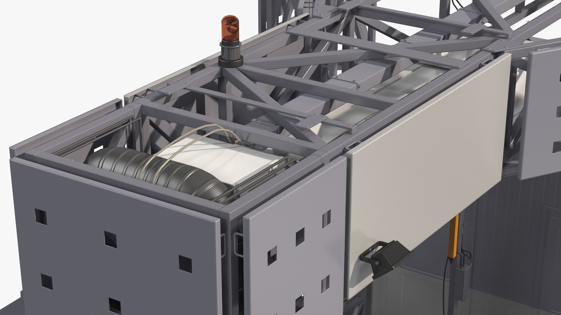 3D XRay Freight Scanner - TurboSquid 1736781