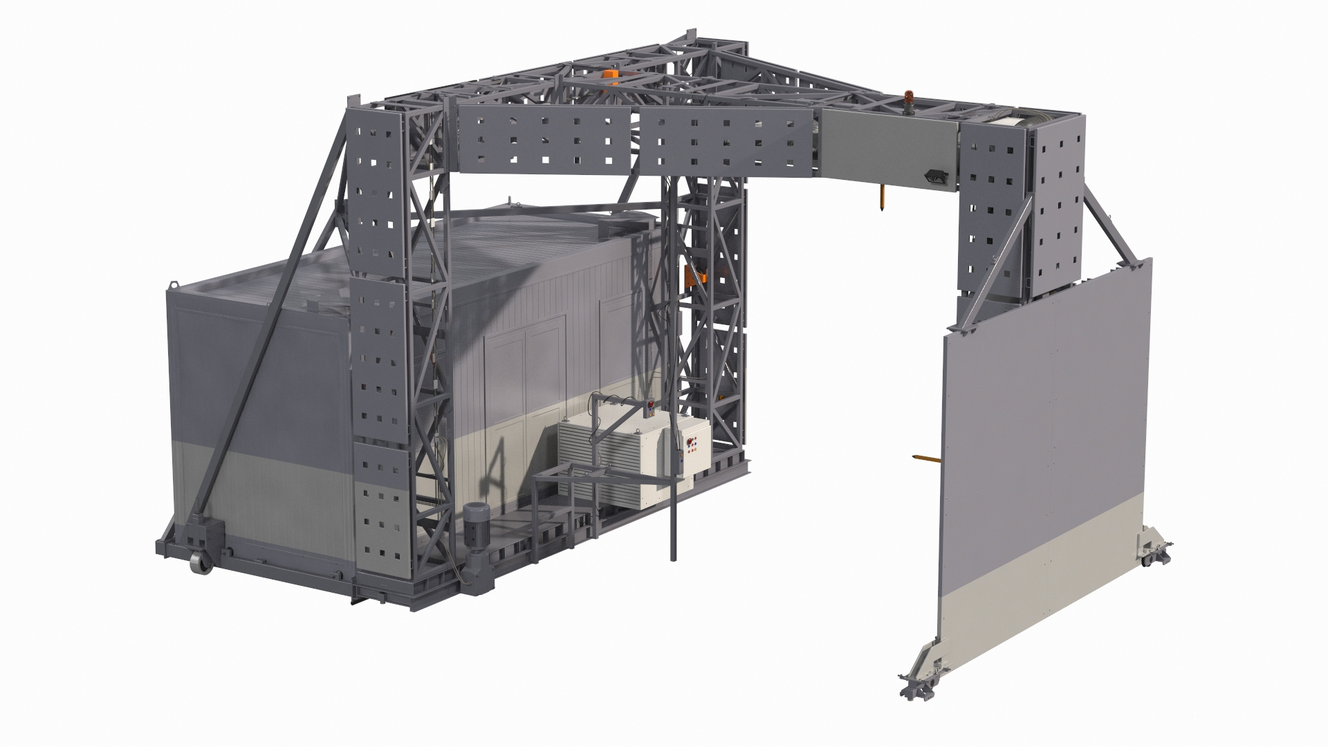 3D XRay Freight Scanner - TurboSquid 1736781