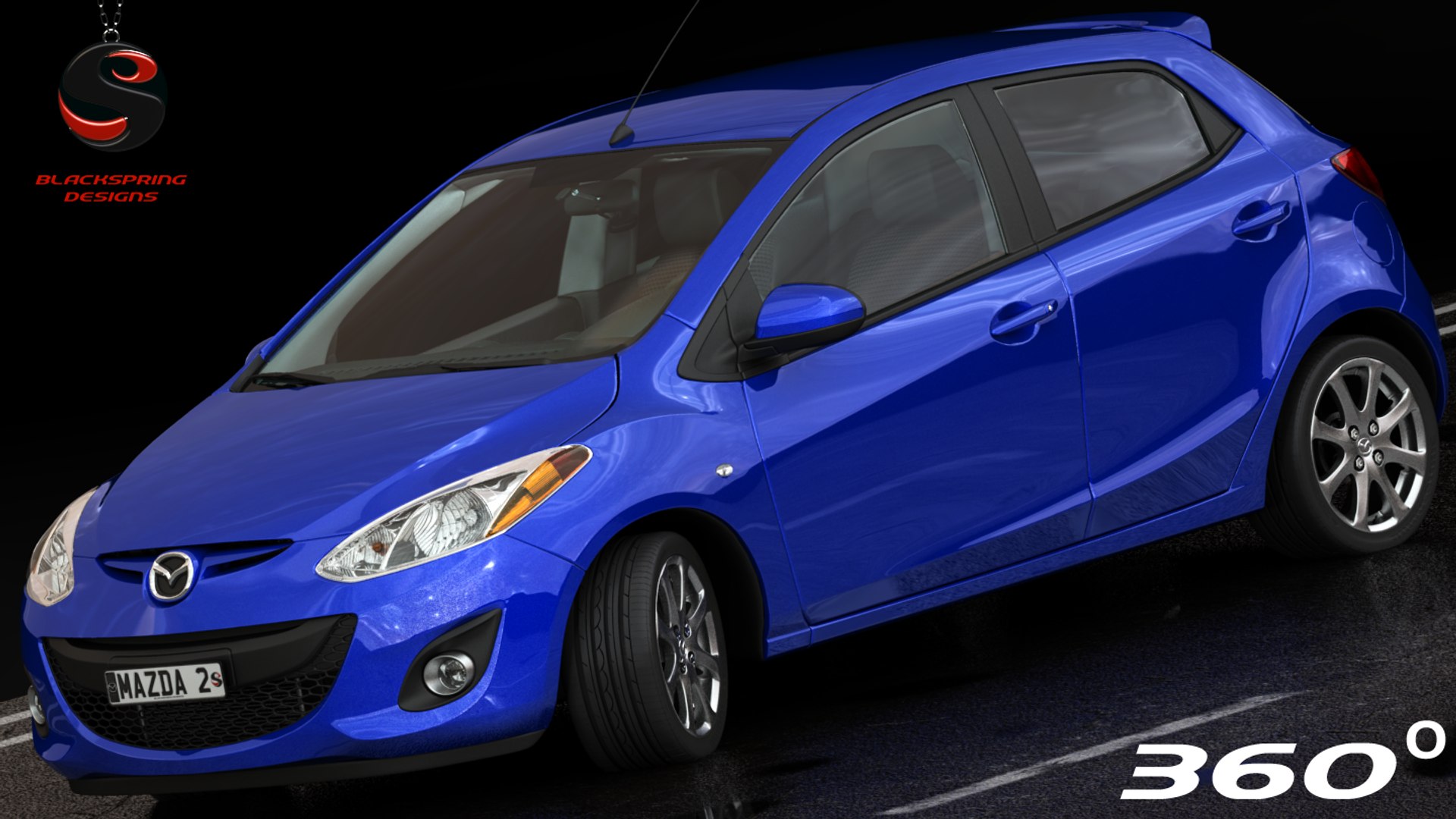 3d mazda 2 2010
