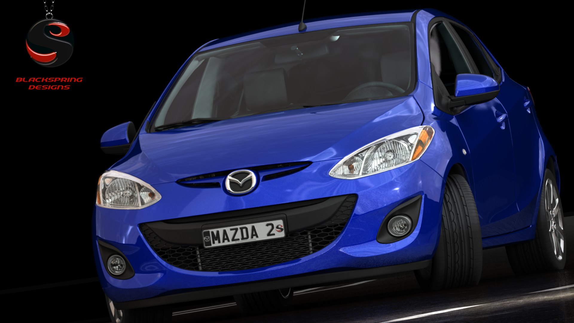 3d Mazda 2 2010