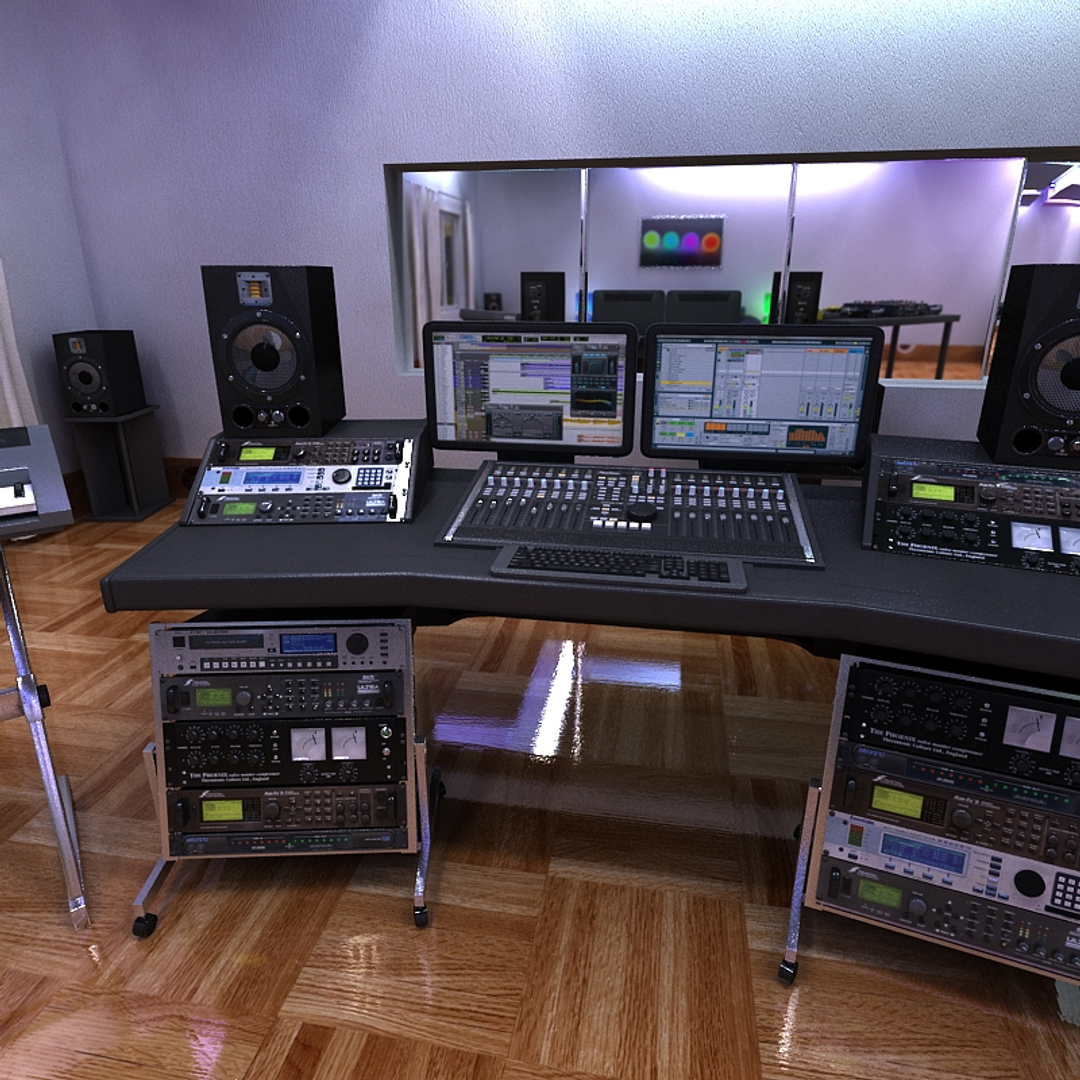 Digital Music Studio Pioneer 3d 3ds