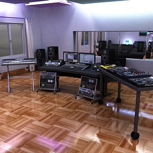 Studio 3D model - TurboSquid 1218574