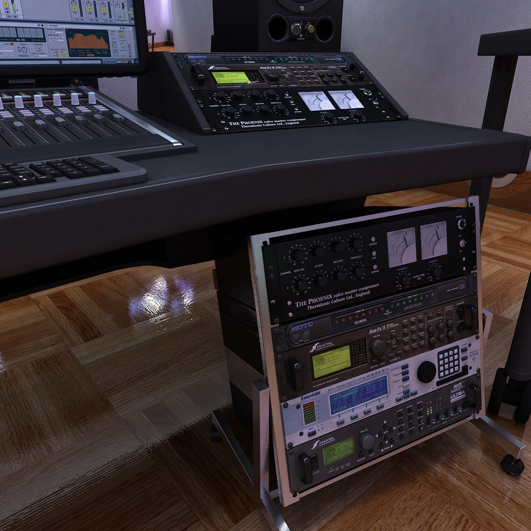Digital Music Studio Pioneer 3d 3ds