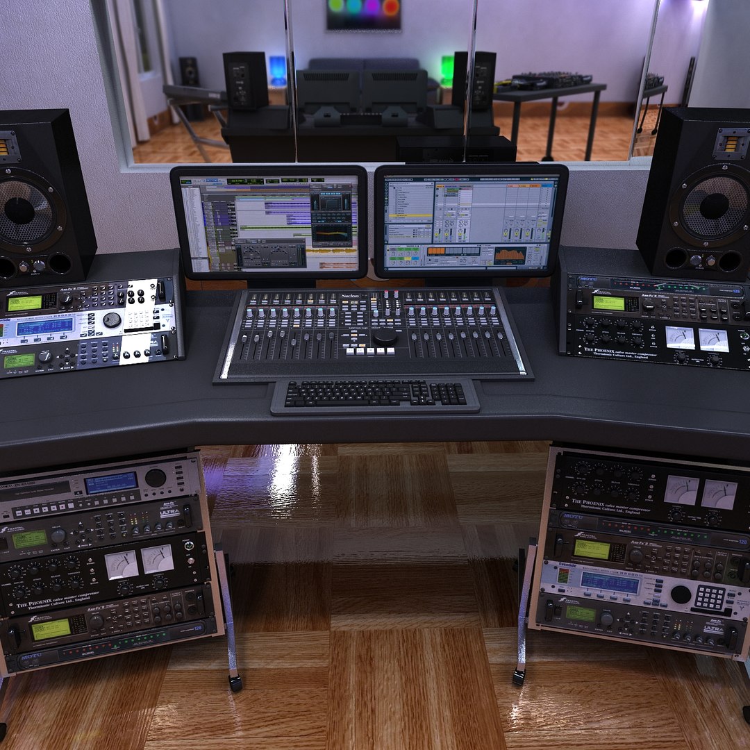 Digital Music Studio Pioneer 3d 3ds