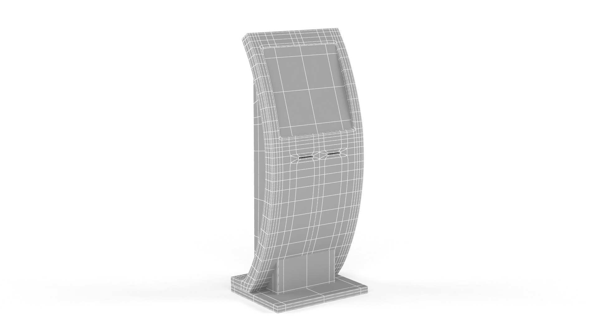 3D Information Kiosks Model - TurboSquid 1828379