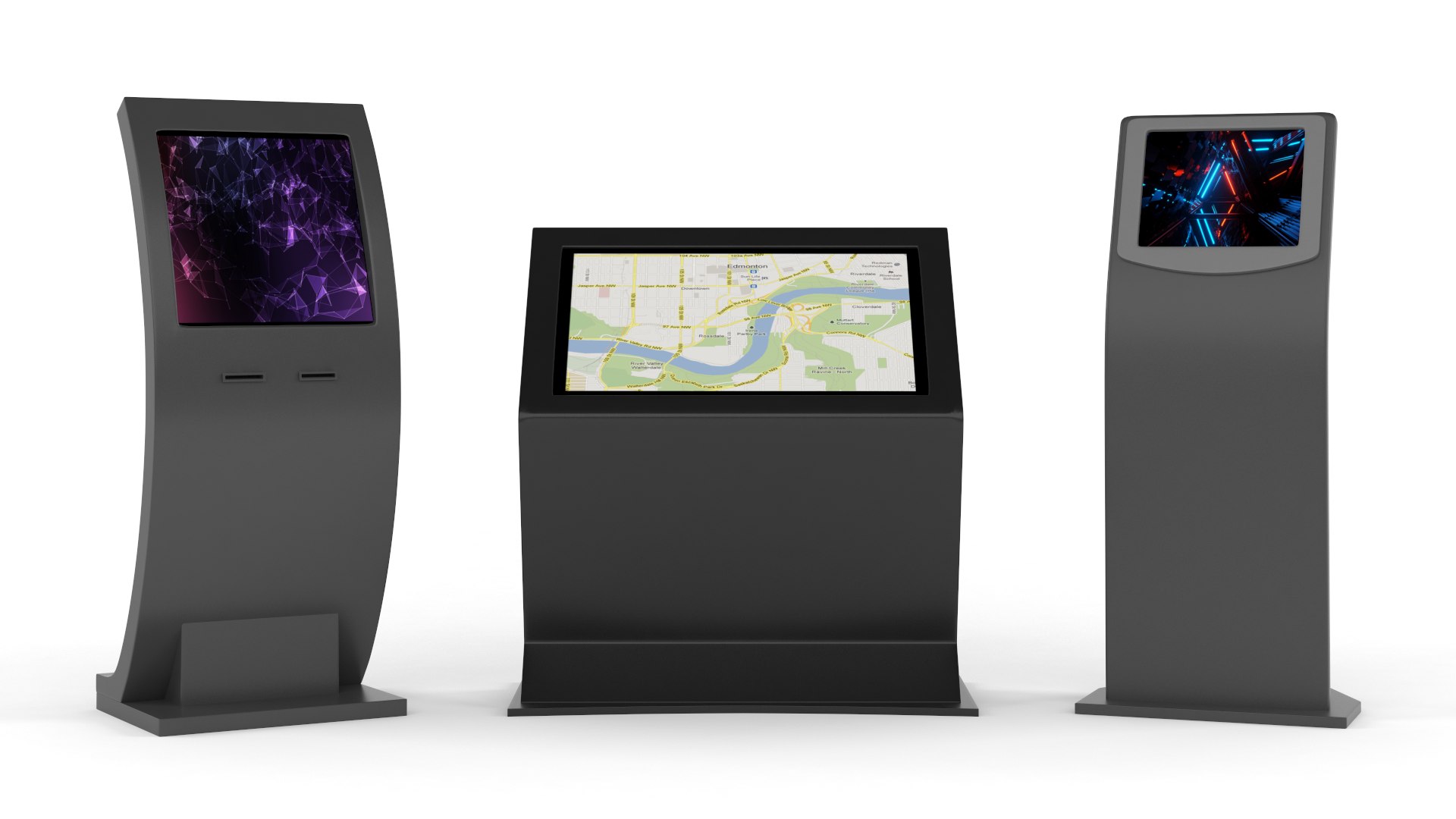 3D Information Kiosks model - TurboSquid 1828379