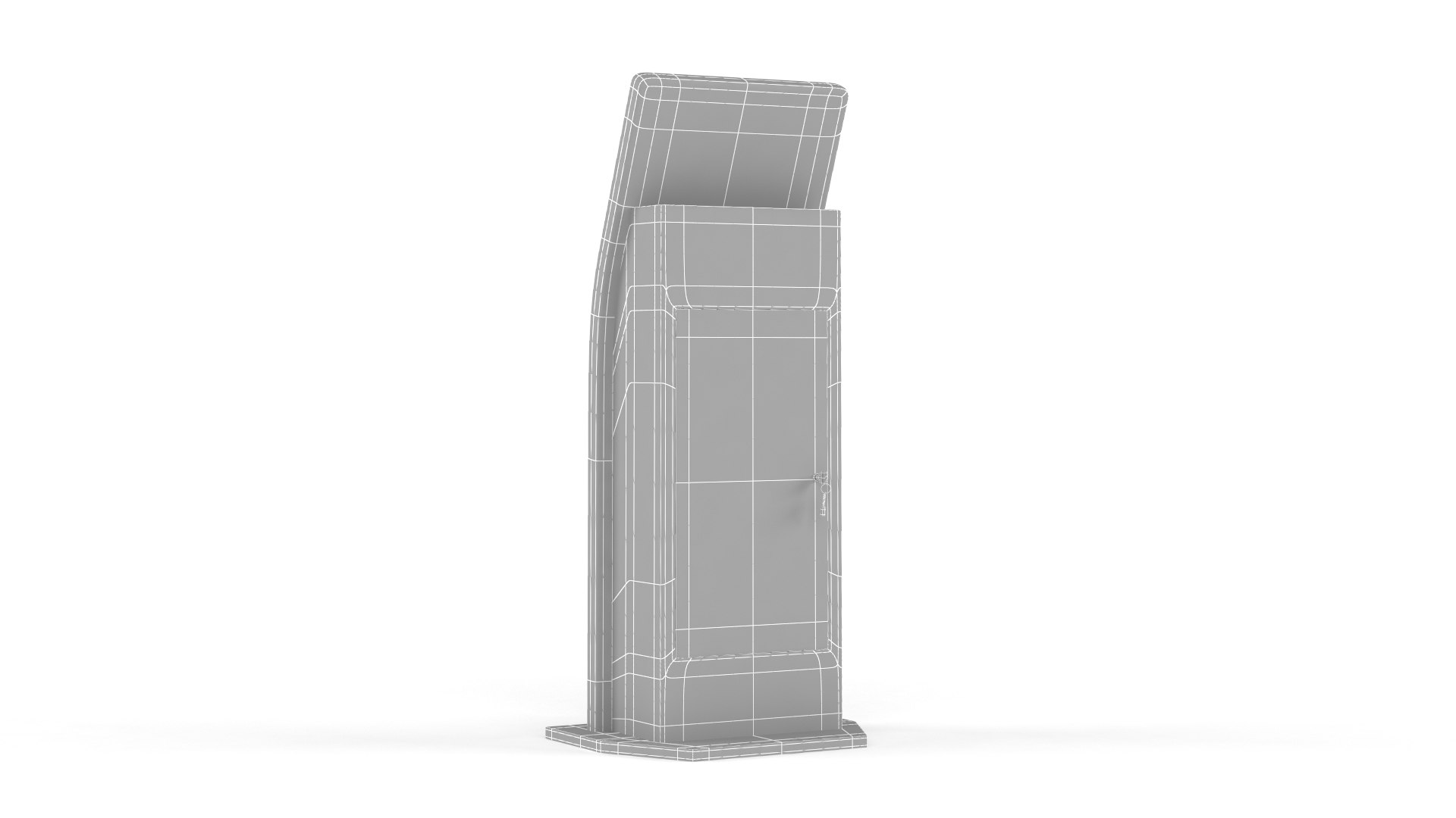 3D Information Kiosks Model - TurboSquid 1828379