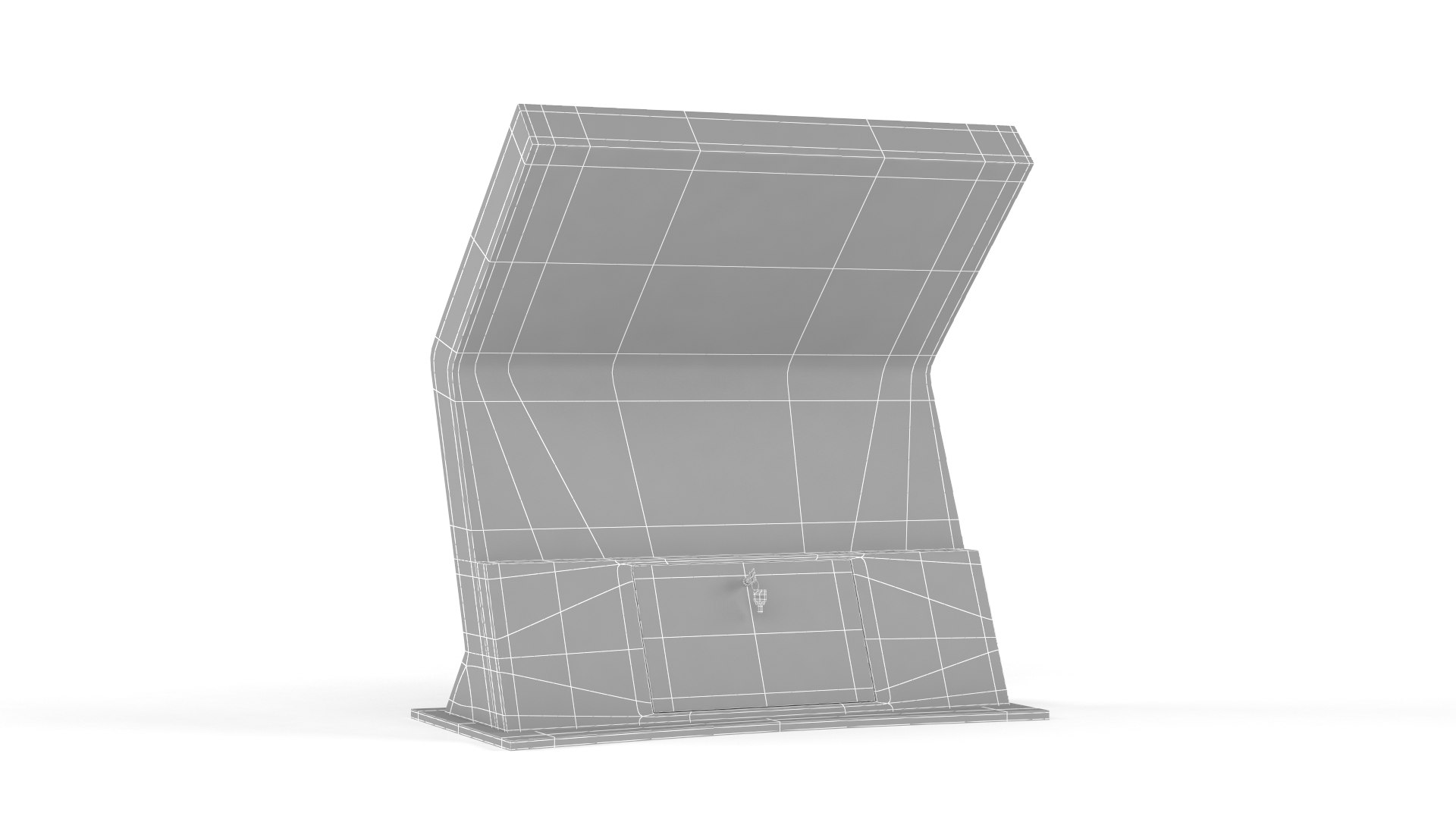 3D Information Kiosks Model - TurboSquid 1828379