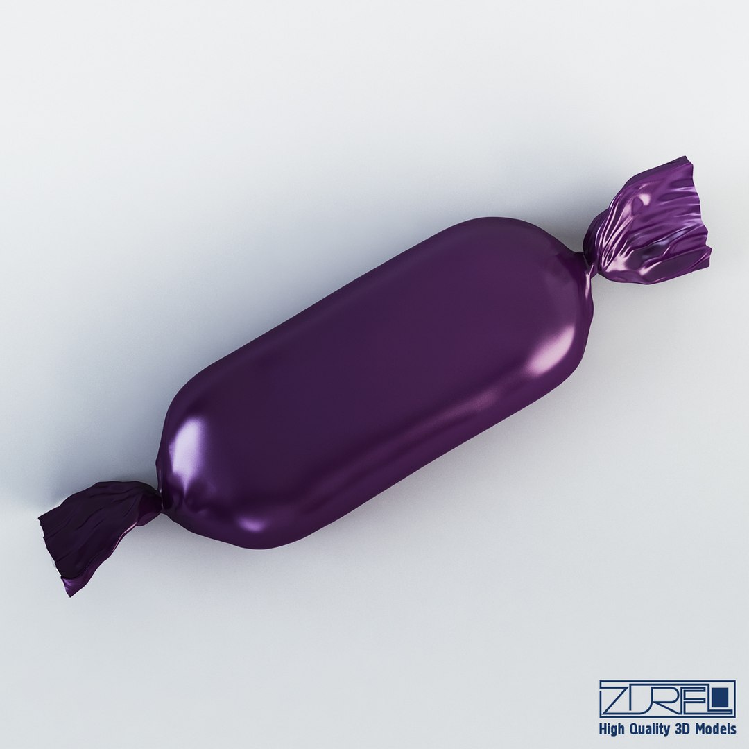 Candy Wrapper V 2 3d Max