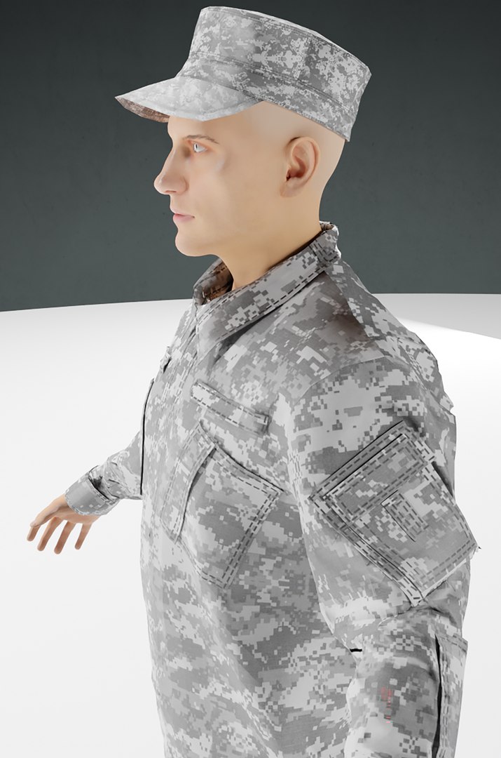 Us Soldier1 3D - TurboSquid 1954463