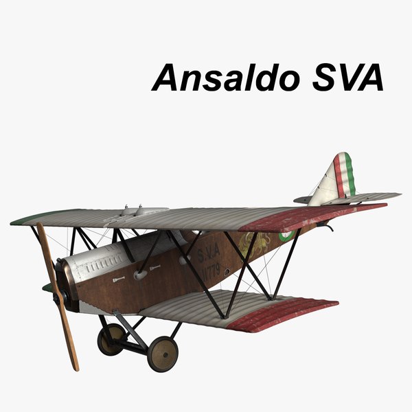 3D Ansaldo SVA model - TurboSquid 1740428