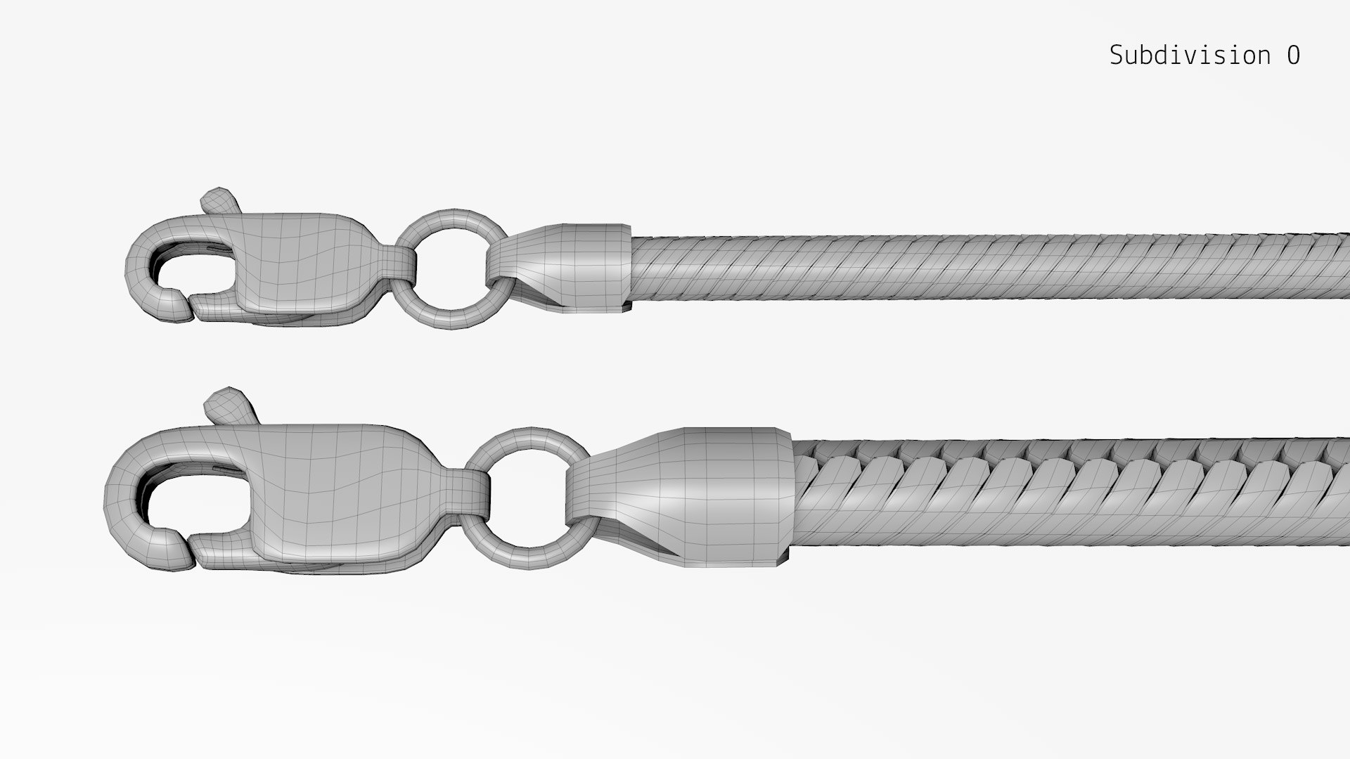 Snake Chain CH010 3D Model - TurboSquid 1733222