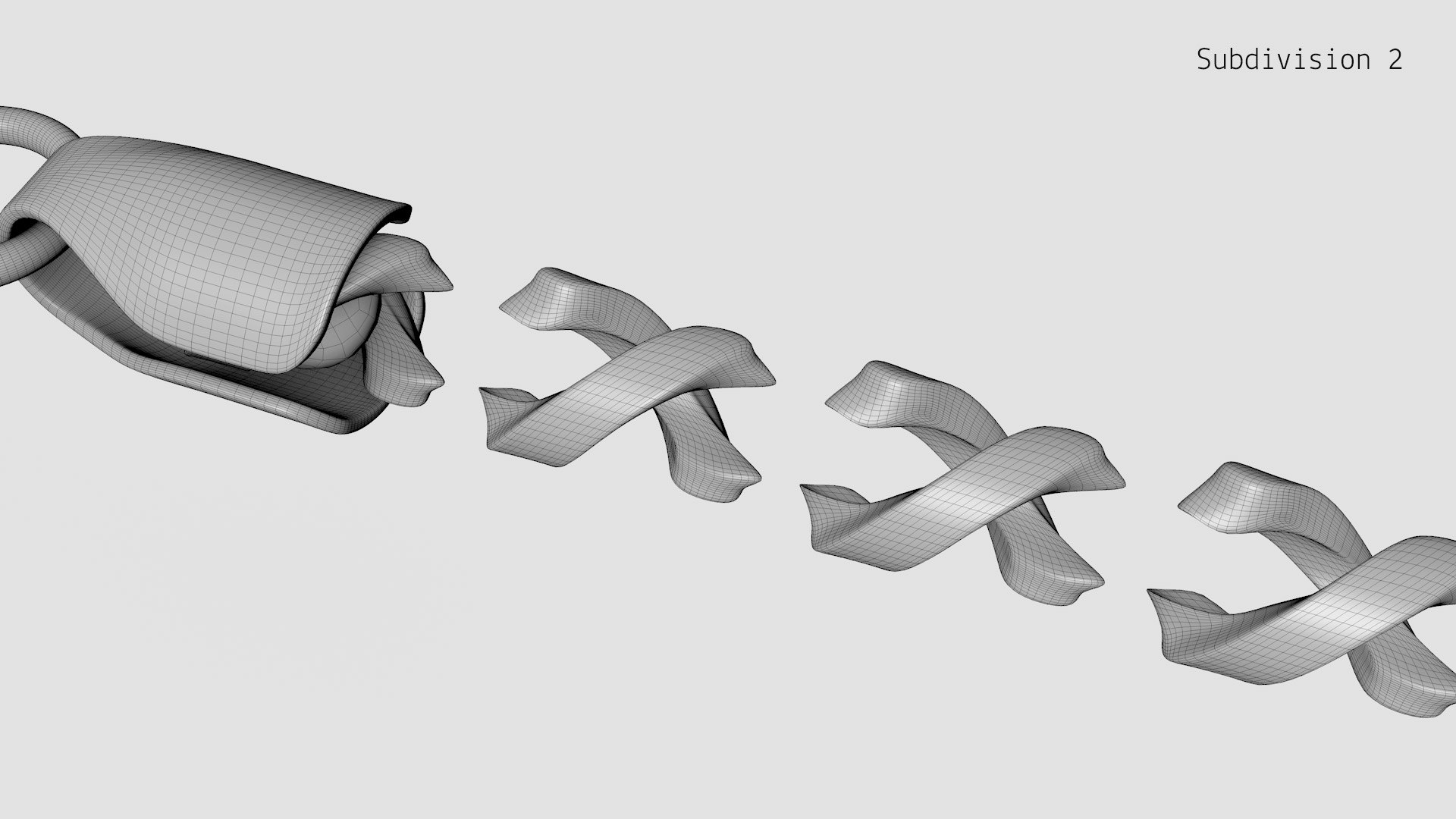 Snake Chain CH010 3D Model - TurboSquid 1733222