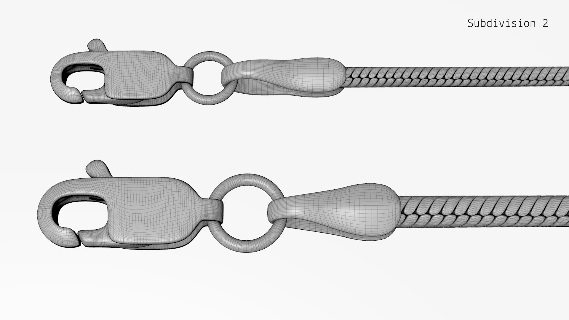 Snake Chain CH010 3D Model - TurboSquid 1733222