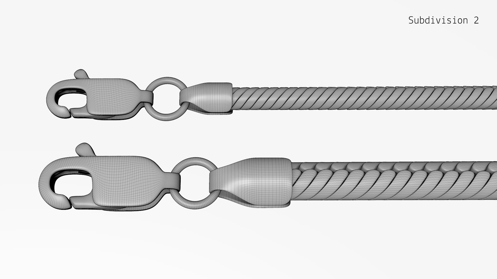 Snake Chain CH010 3D Model - TurboSquid 1733222