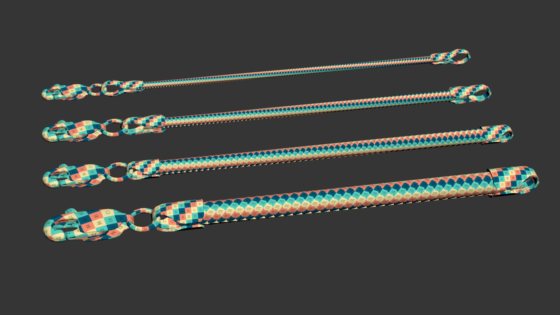 Snake Chain CH010 3D Model - TurboSquid 1733222