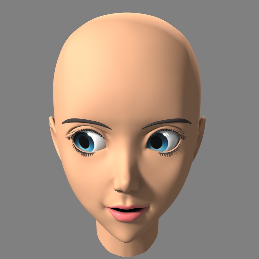 Head Animation 3d Model