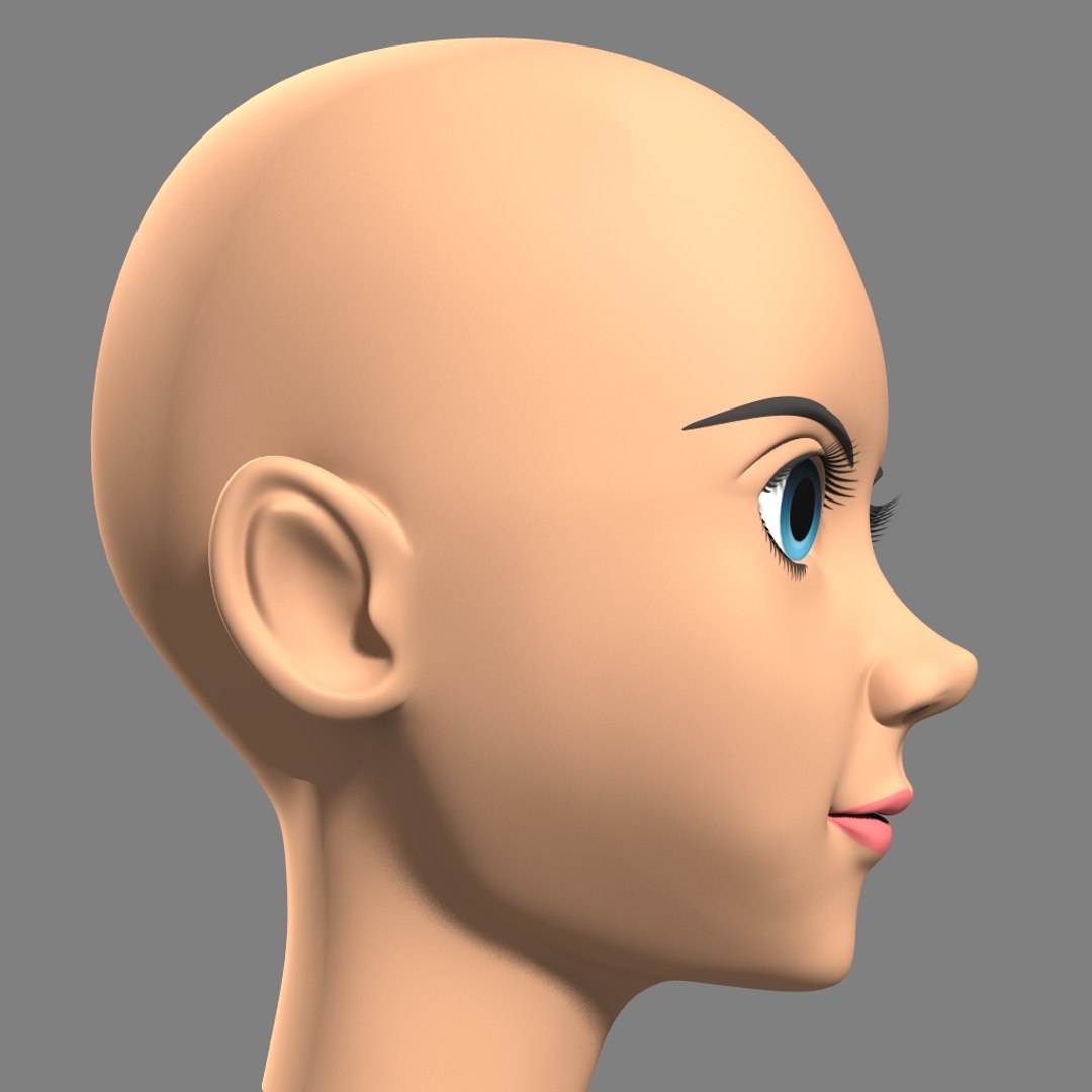 Head Animation 3d Model