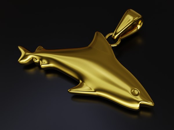 상어 펜던트 3D 모델 - TurboSquid 2072607