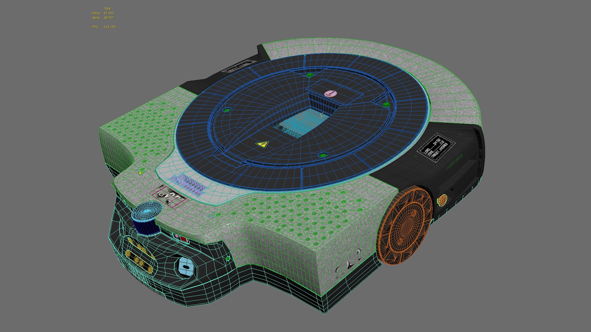 3D Robot Proteus AGV Model - TurboSquid 2262339