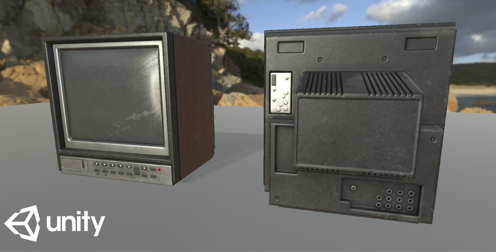 Old Tv 3d Max