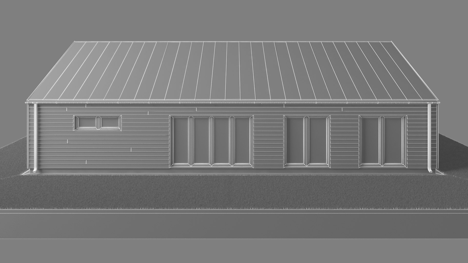 Wooden House 3D model - TurboSquid 2121500