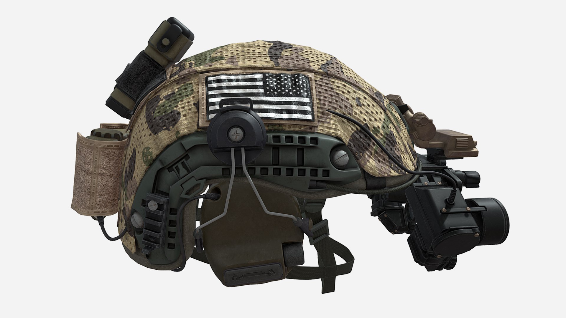 Army Helmet 3D Model - TurboSquid 2178128