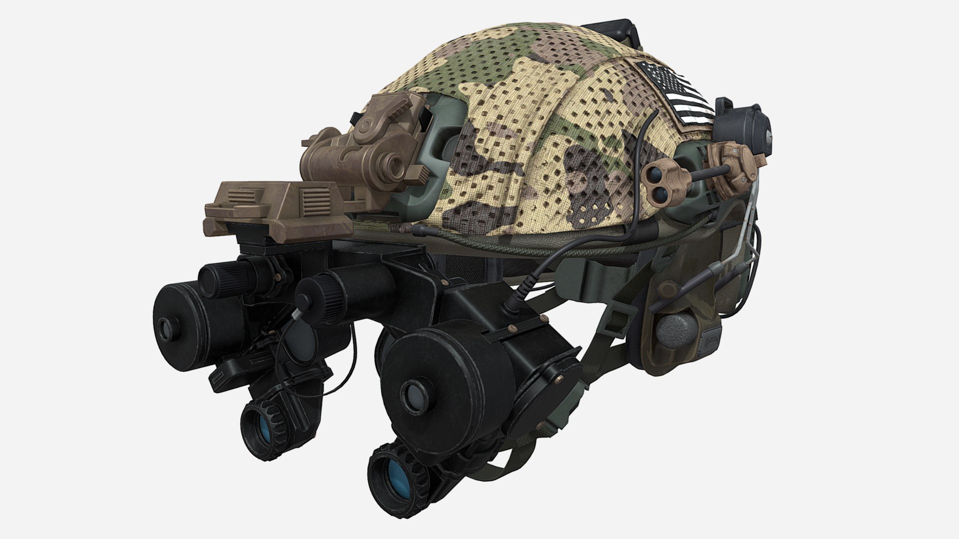 Army Helmet 3D Model - TurboSquid 2178128