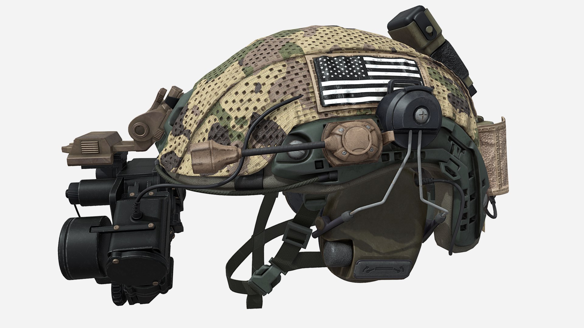 Army Helmet 3D Model - TurboSquid 2178128