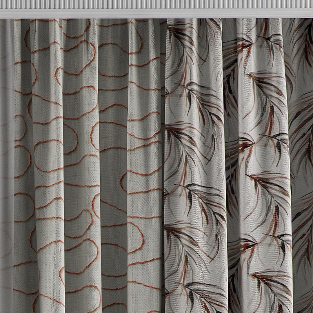 3D model curtain set 14 - TurboSquid 1661613