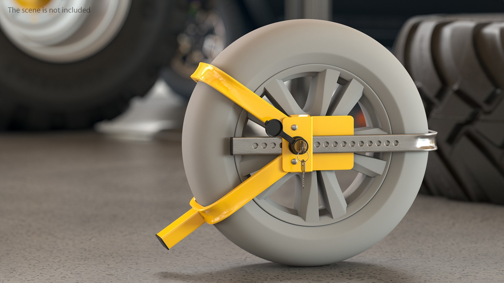 3D Anti Theft Lock Clamp Model - TurboSquid 1658945