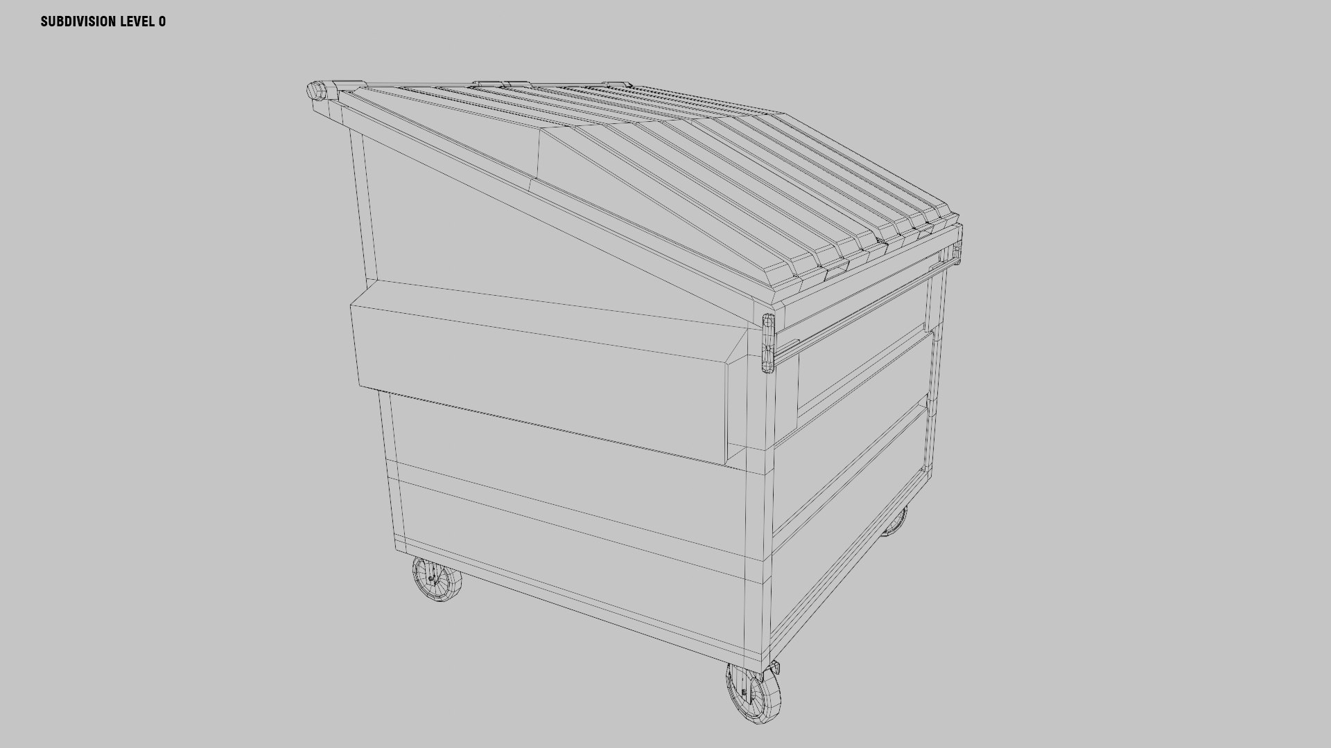 3D Blue Dumpster 2yard Graffiti-Rusty - TurboSquid 2163216