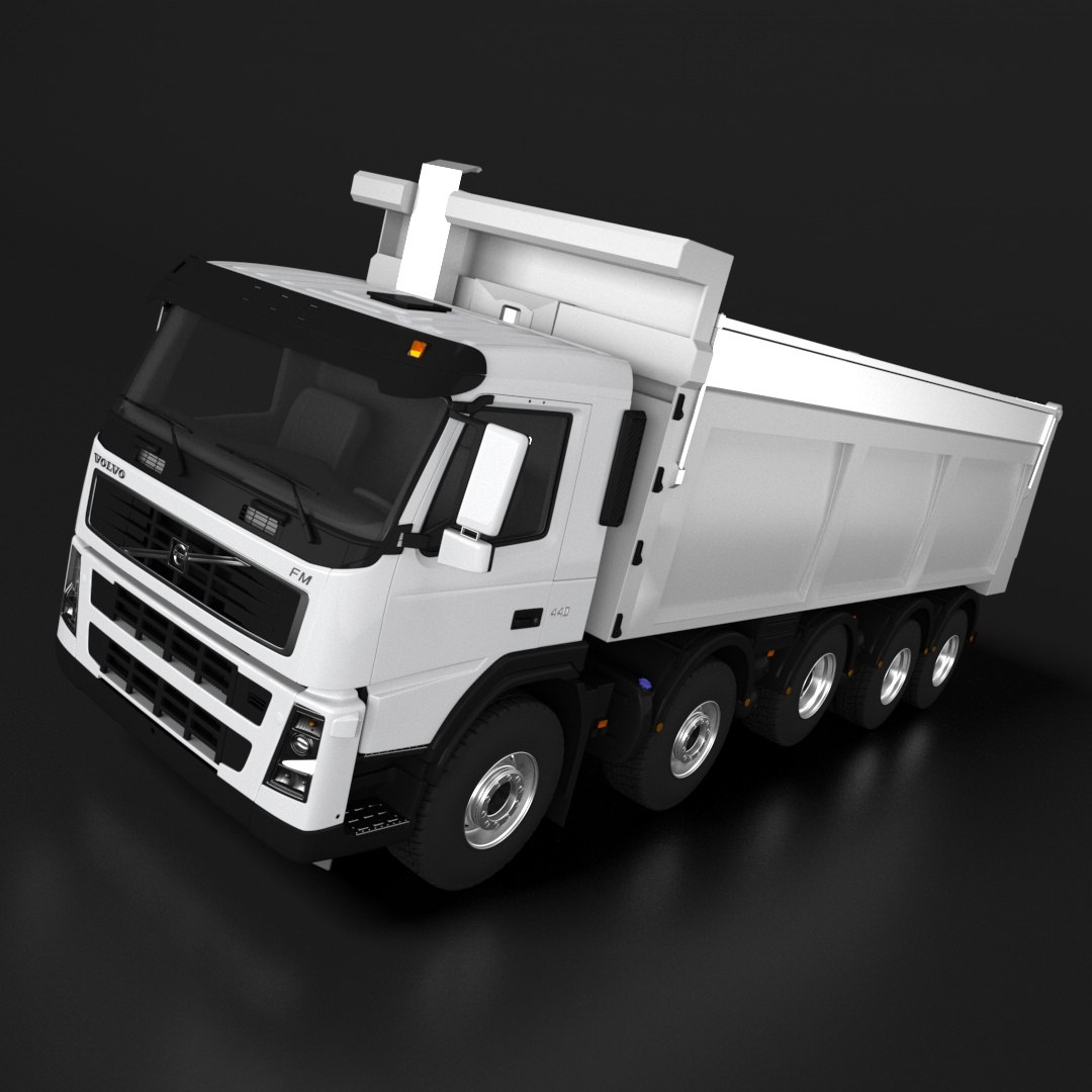 3D Volvo FM Truck Dumper - TurboSquid 2383601