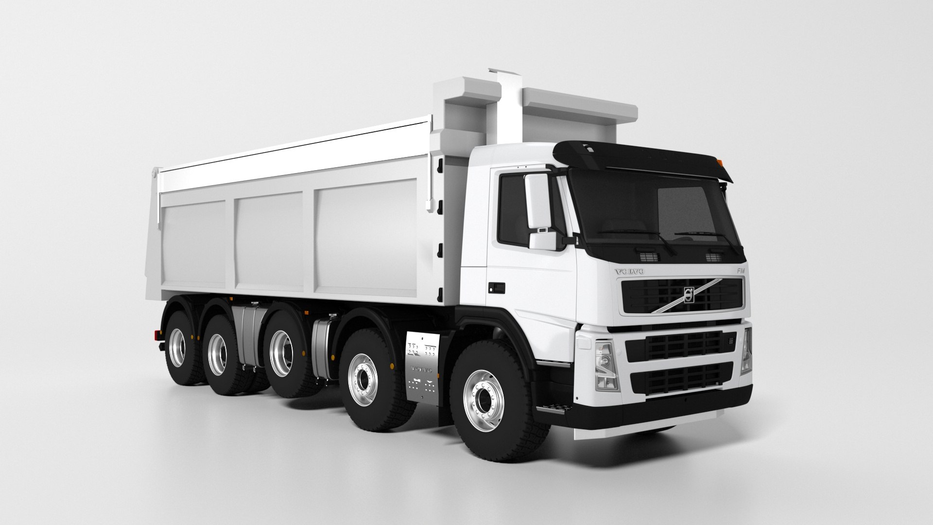3D Volvo FM Truck Dumper - TurboSquid 2383601