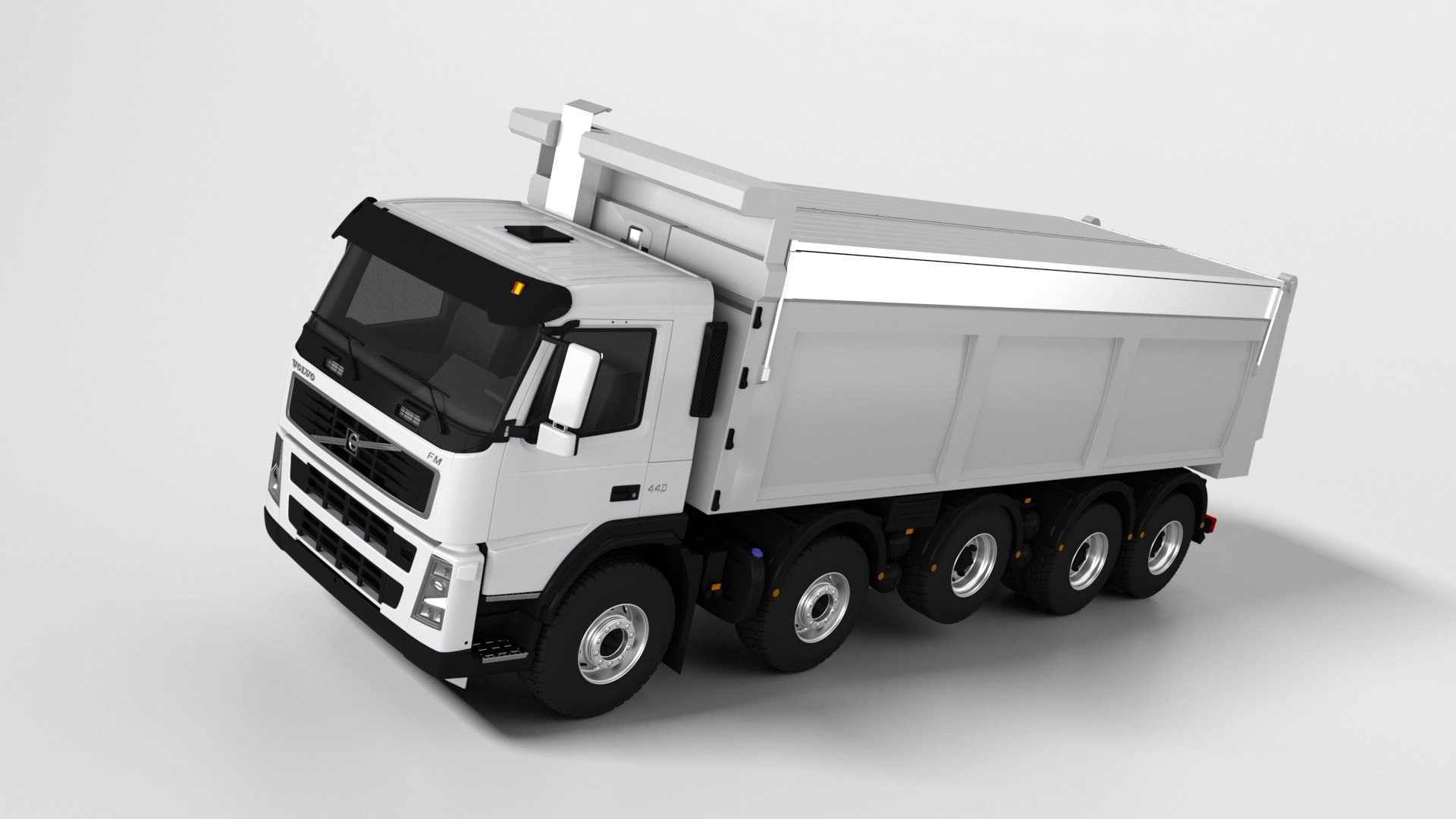 3D Volvo FM Truck Dumper - TurboSquid 2383601