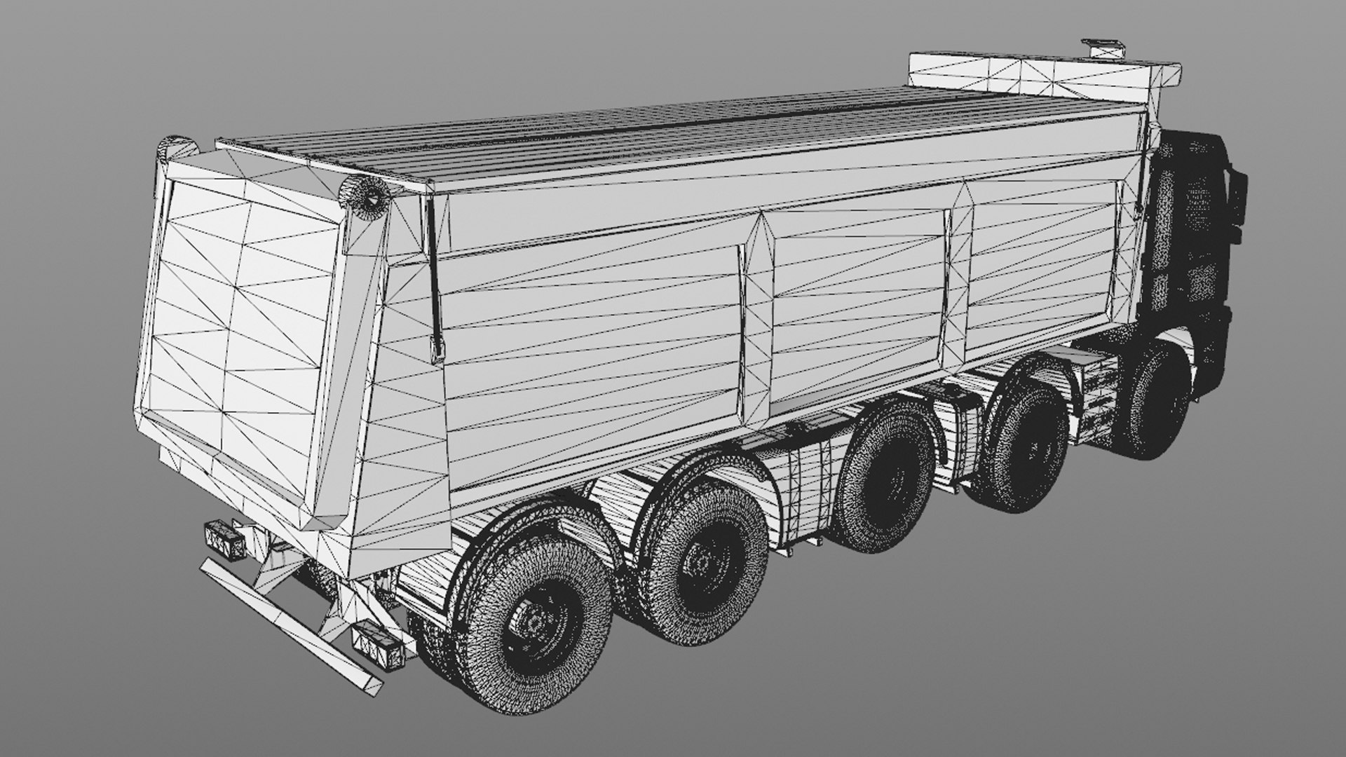 3D Volvo FM Truck Dumper - TurboSquid 2383601