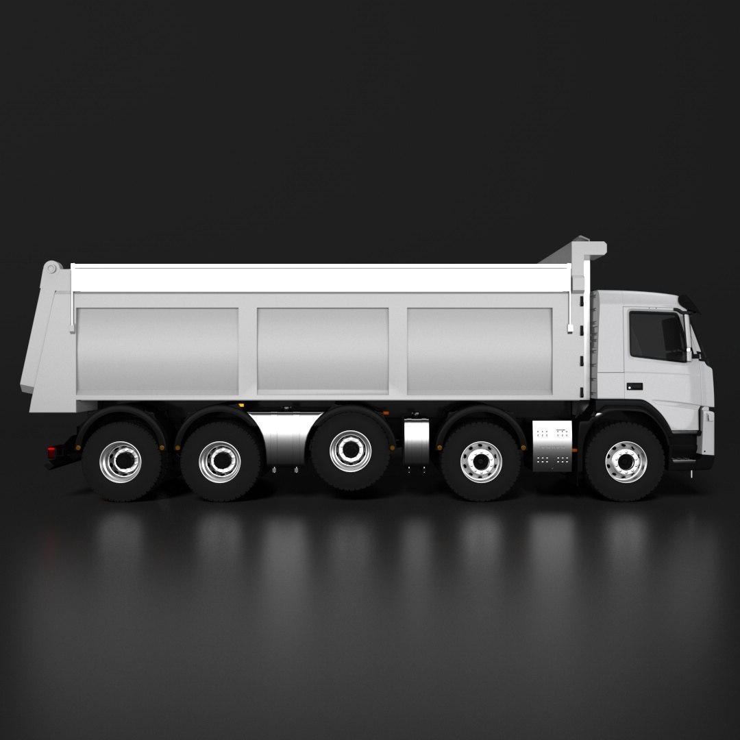 3D Volvo FM Truck Dumper - TurboSquid 2383601