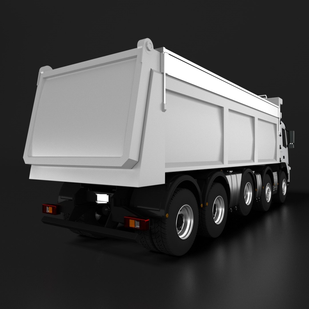 3D Volvo FM Truck Dumper - TurboSquid 2383601