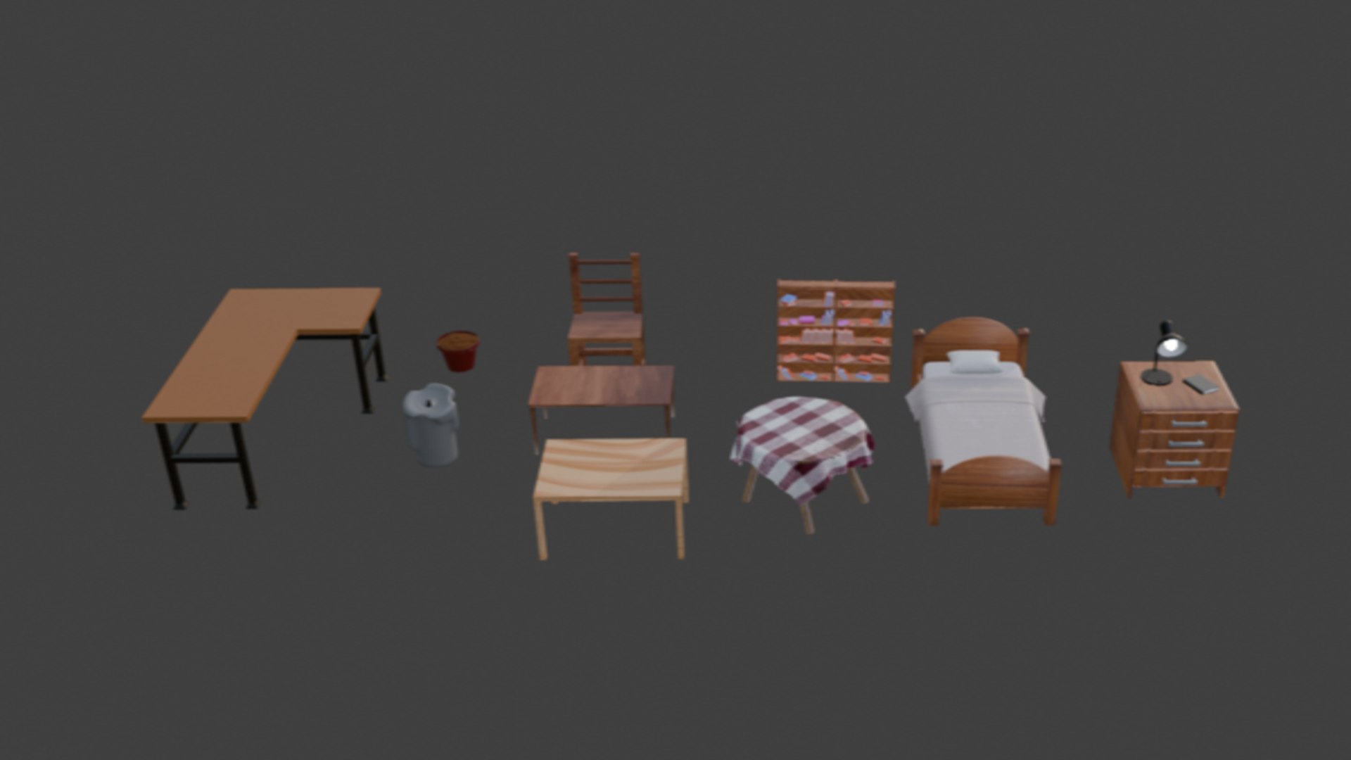 3D House-Assets Model - TurboSquid 2336413