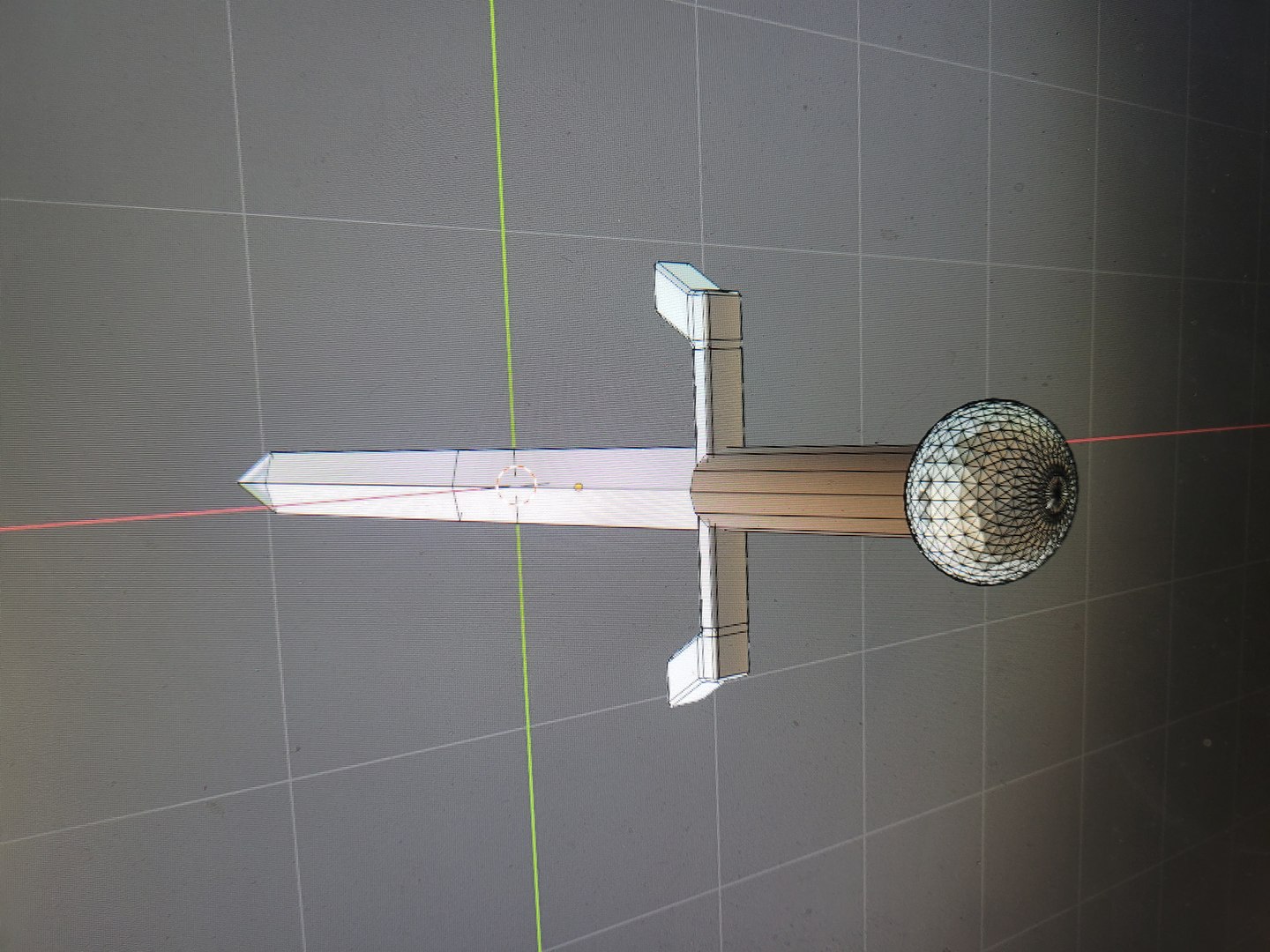 Basic Low Poly Sword 3D Model - TurboSquid 2468557