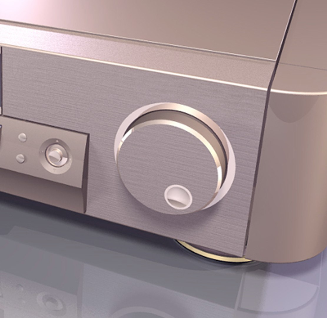 3d Dvd Player Studiotools Model