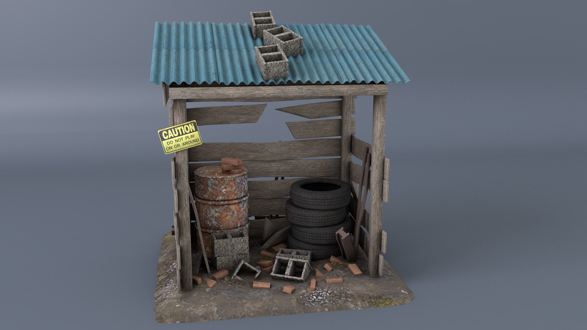 Scrap Asset Model - TurboSquid 1453369