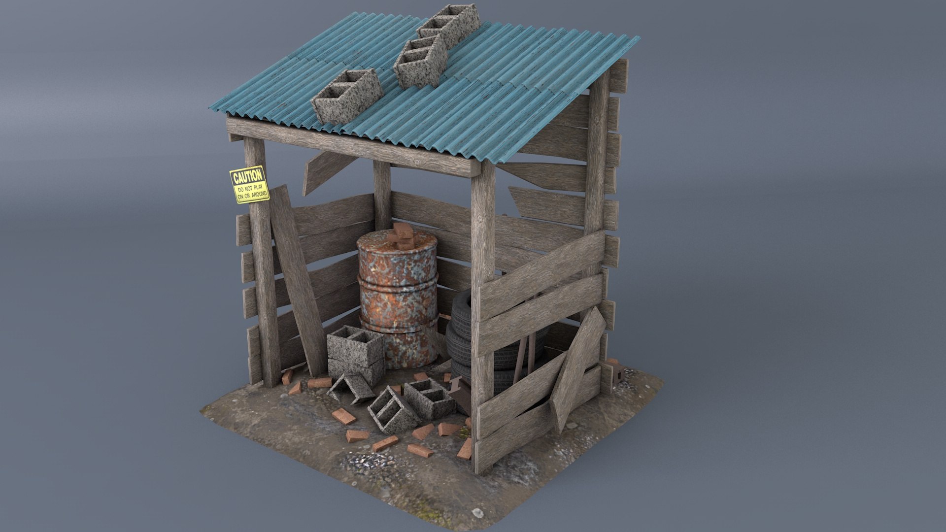 Scrap Asset Model - TurboSquid 1453369