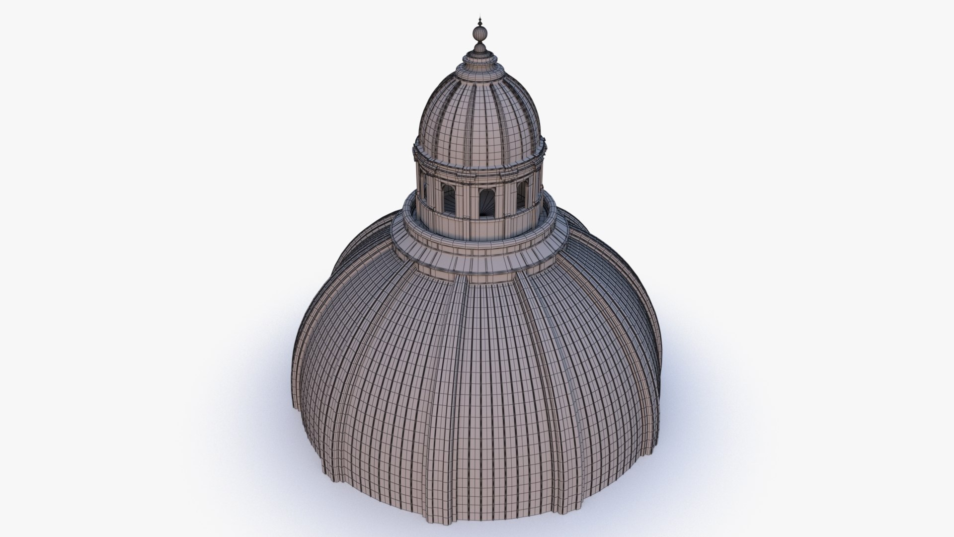 Roof Gazebo 0002 3D - TurboSquid 1987604