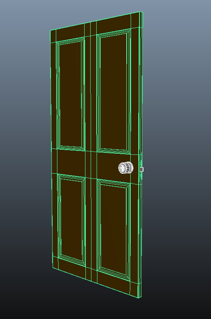 Basic Door Handle Obj Free