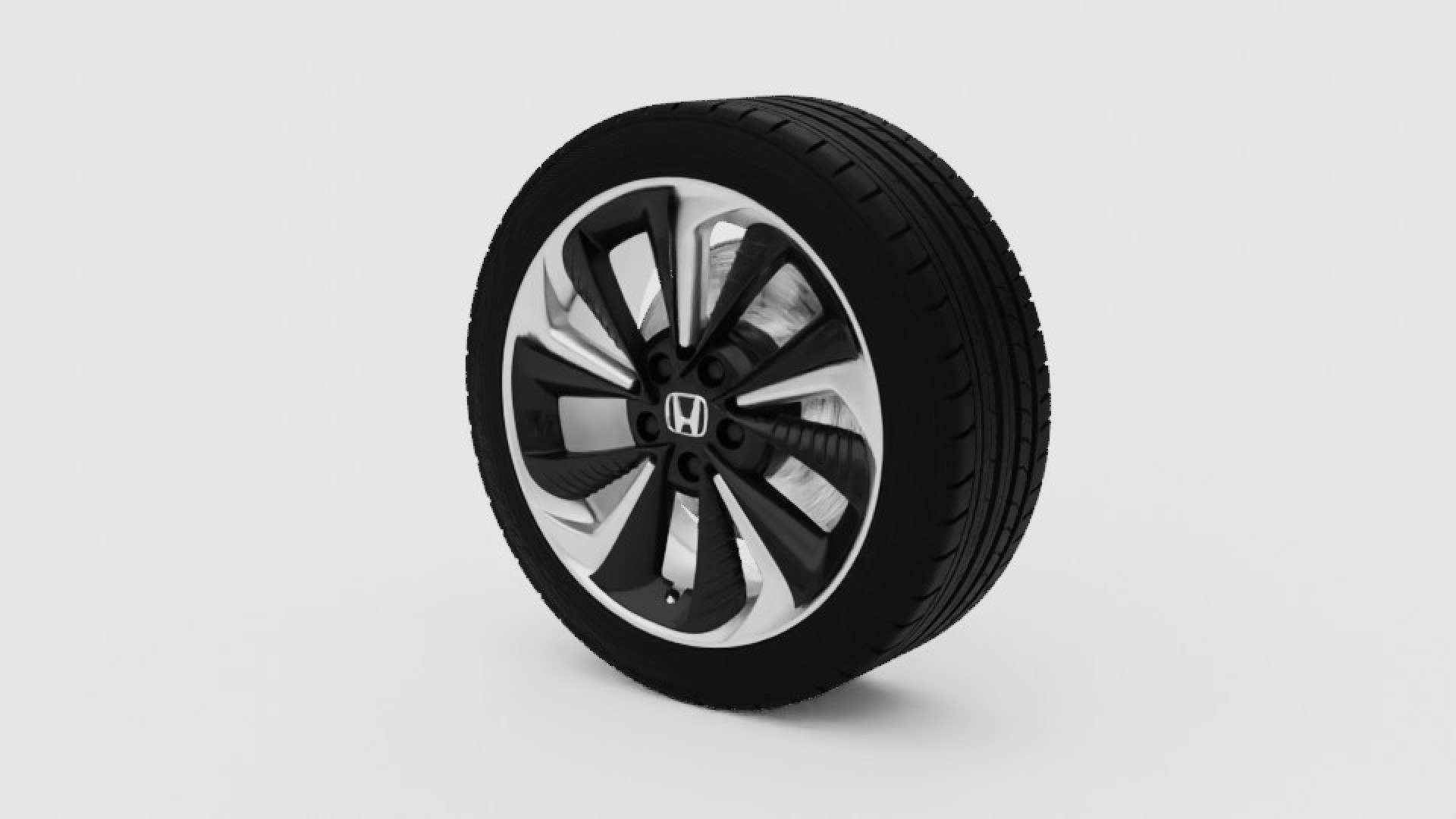 3D Honda Clarity Wheel With Rim - TurboSquid 2157626