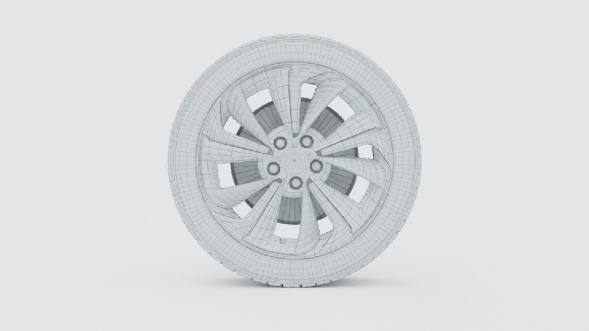 3D Honda Clarity Wheel With Rim - TurboSquid 2157626