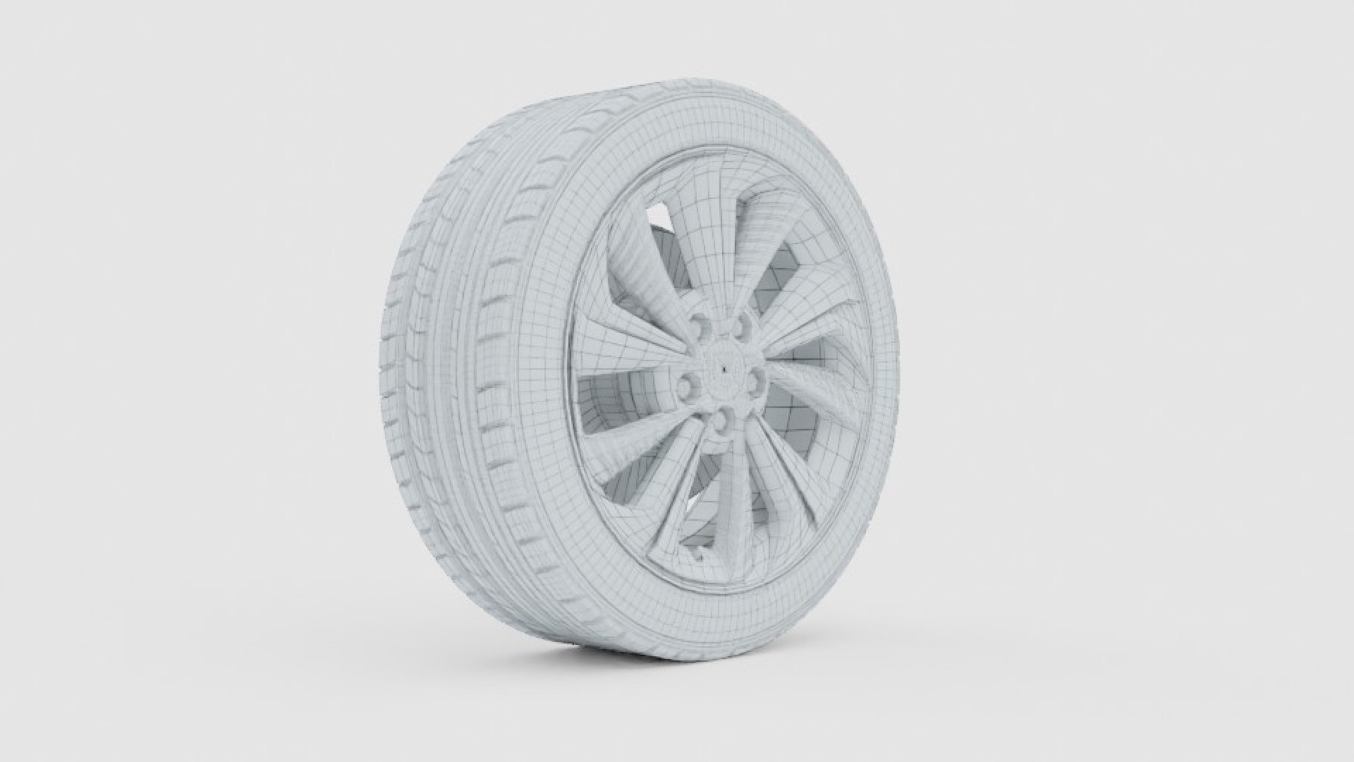 3D Honda Clarity Wheel With Rim - TurboSquid 2157626