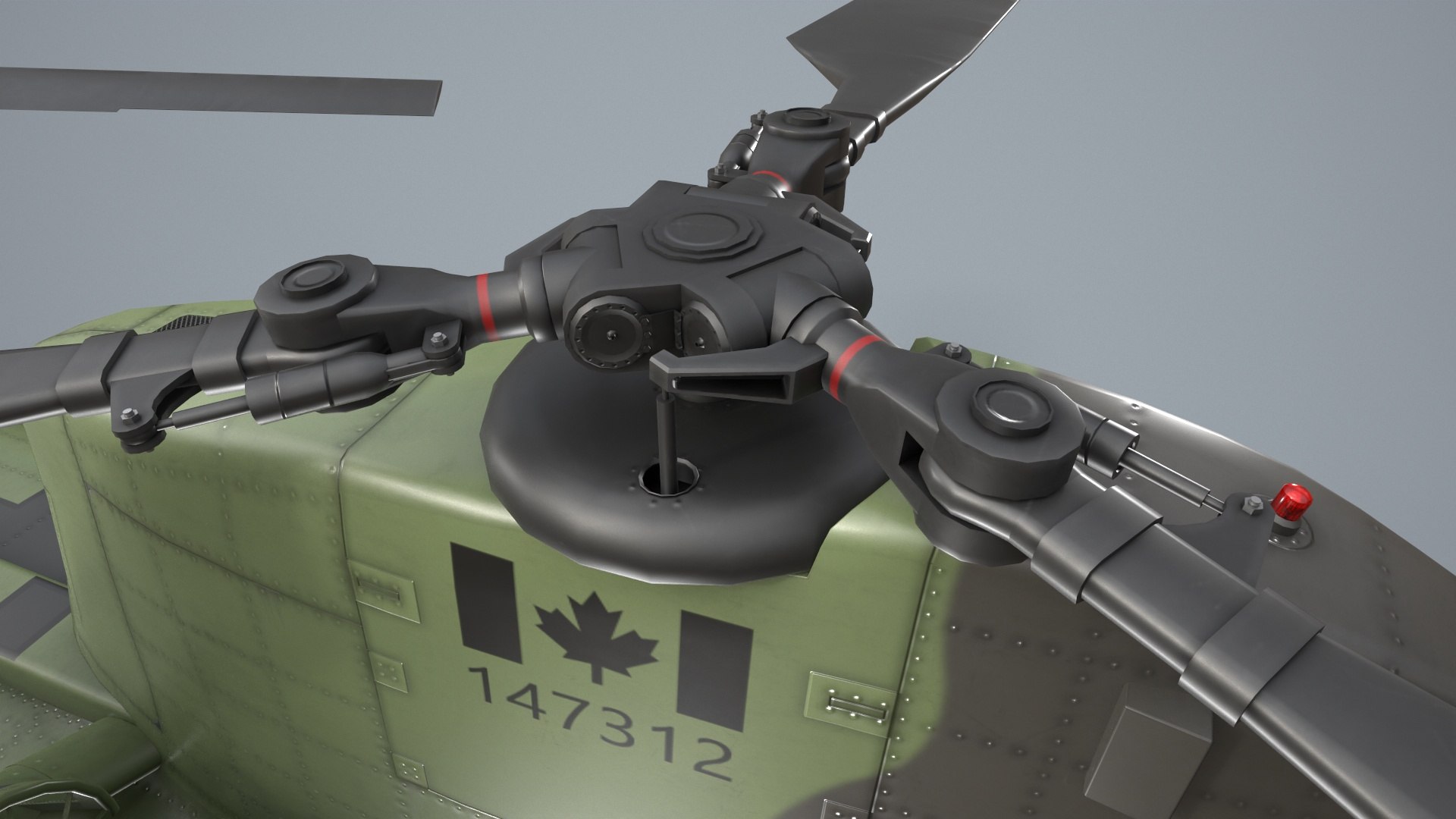 3D CH-47 Chinook RCAF Complex Animation - TurboSquid 2170221